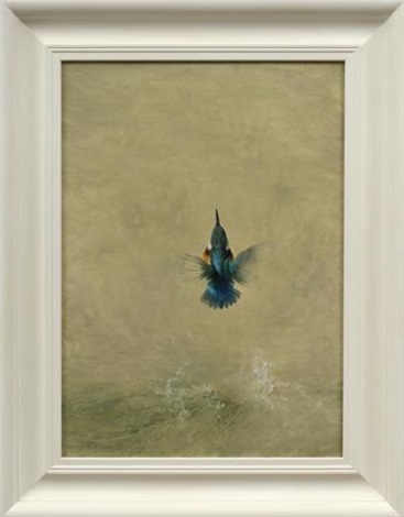 KINGFISHER FLYING by Raymond Harris Ching on artnet