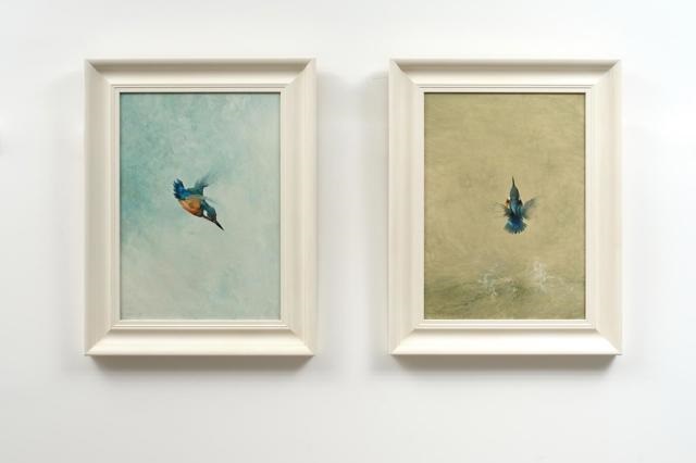 KINGFISHER FLYING by Raymond Harris Ching on artnet