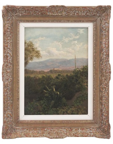 Vista del castillo de Chapultepec by José María Velasco on artnet