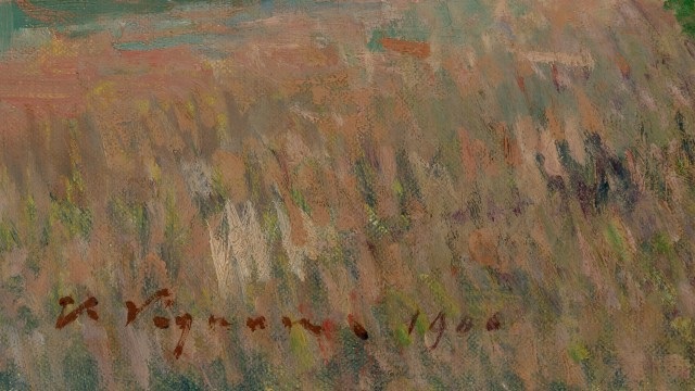 La Route, 1900 by Victor Alfred Paul Vignon on artnet