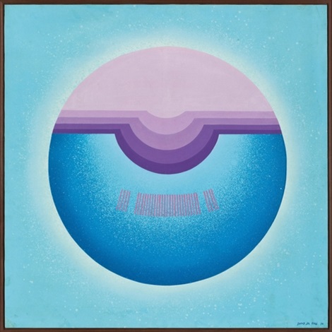 The Blue Sun by Rhee SeundJa on artnet