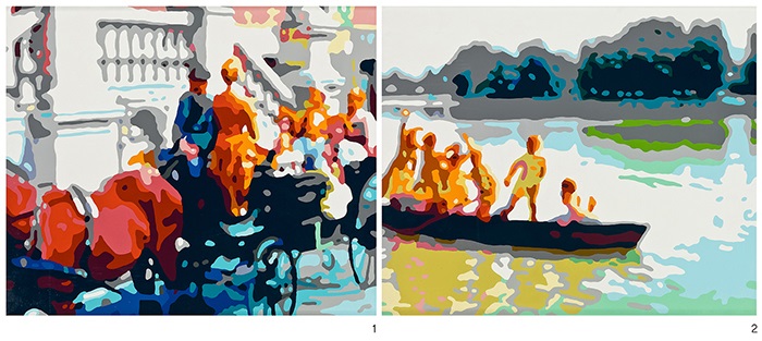 Getarnte Landschaft - sound of music box 34, 45 2 works by Konrad ...