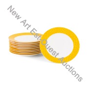 INFINITY NETS PLATES SET OF 10 by Yayoi Kusama on artnet