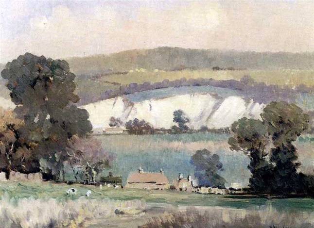 Amberley chalk pits by William Francis (Will) Longstaff on artnet