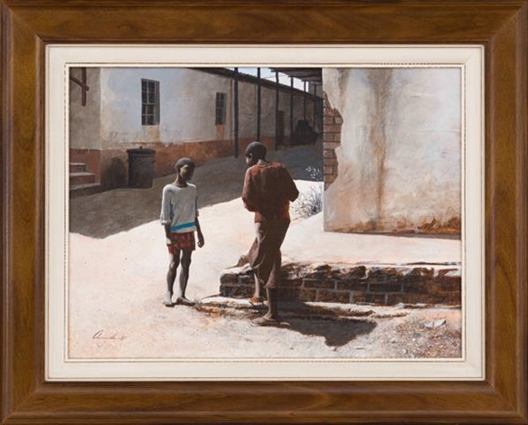 Alley, Groot Marico by Keith Alexander on artnet