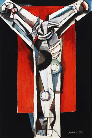Crucifixion by Ang Kiukok on artnet