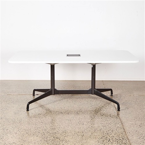 An Eames Segmented Work Table By Vitra by Charles and Ray Eames on artnet