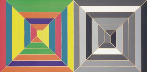 Double maze III by Frank Stella on artnet
