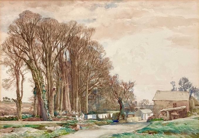 Clapper Mill, Trewoofe by Samuel John Lamorna Birch on artnet
