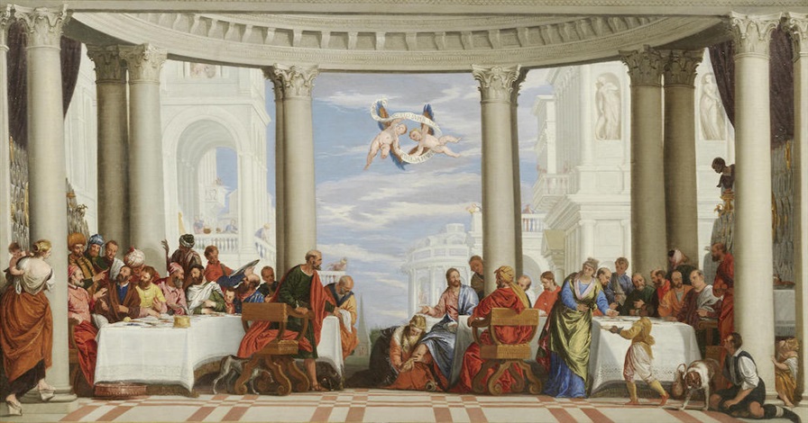 The Feast in the house of Simon the Pharisee by Paolo Veronese on artnet