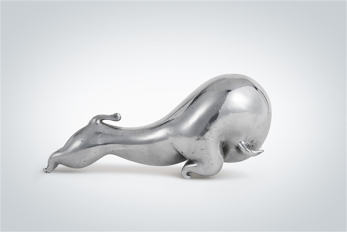 Rodeo Bull Paperweight by Russel Wright on artnet