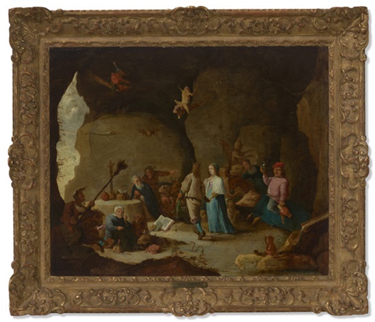 The Temptation of Saint Anthony with the Seven Deadly Sins by David Teniers the Younger on artnet
