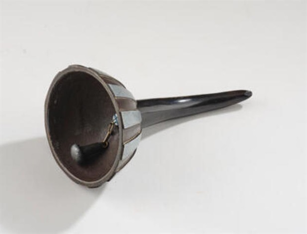 a Zebra table bell, model number 3604, Vienna by Carl Auböck on artnet