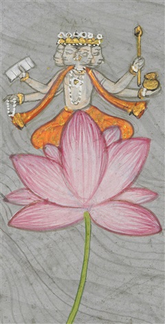 VISHNU RECLINING ON THE SERPENT ANANTA by Anonymous-Indian-Northern (19 ...