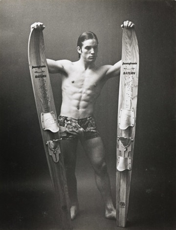 A suite of 5 portraits of the actor and model Joe DAllesandro by Kenn ...