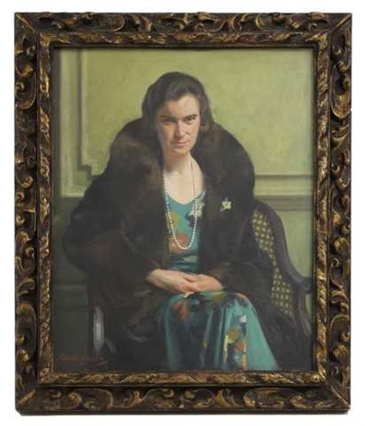 Portrait of a lady by Cowan Dobson on artnet