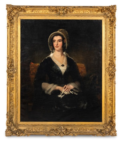Portrait of Elizabeth Mack, also known as Mrs. Thomas Henderson, of ...