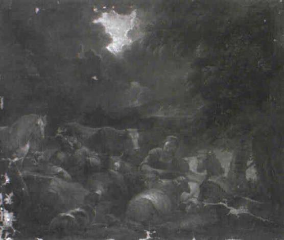 The Annunciation to the Shepherds by Pieter Mulier the Younger on artnet