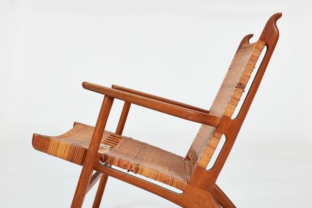 Lounge chair, model no. CH27 by Hans J. Wegner on artnet