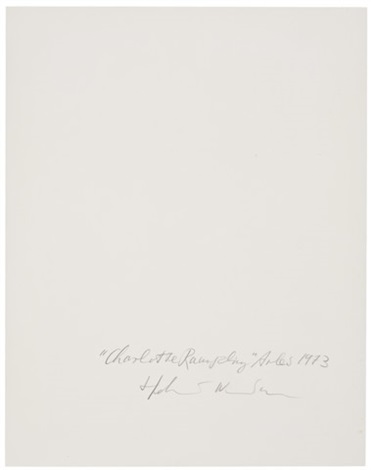 Charlotte Rampling, Arles, 1973 by Helmut Newton on artnet