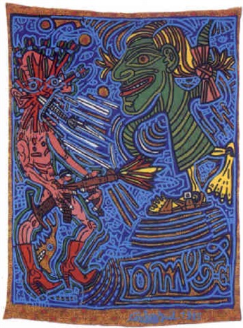 Combat by Robert Combas on artnet