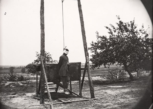 Civil War Military Execution Photographs 3 works by Anonymous-American ...