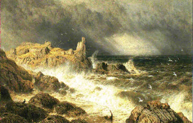 TURNBERRY CASTLE, AYRSHIRE - EARLY HOME OF ROBERT BRUCE by Myles Birket ...