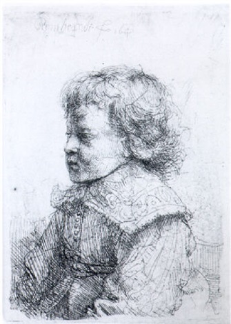 Portrait of a boy in profile by Rembrandt van Rijn on artnet