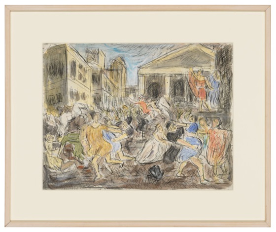 The Rape of the Sabines 1, from The Poussin Project A Series of Prints ...