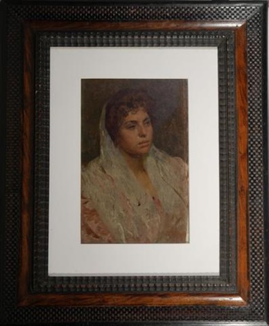 Figura femminile by Ettore Cercone on artnet