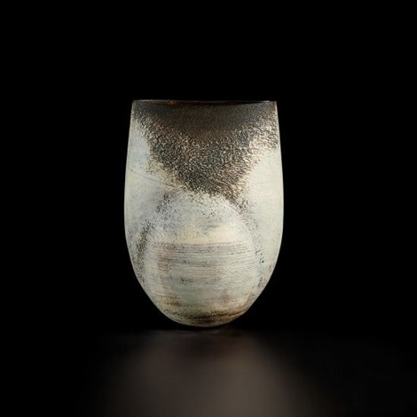 Ovoid form with flattened cylinder by Hans Coper on artnet