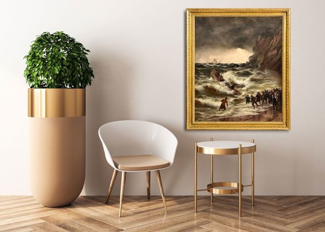 Return of the Shanklin Lifeboat by Thomas Rose Miles on artnet