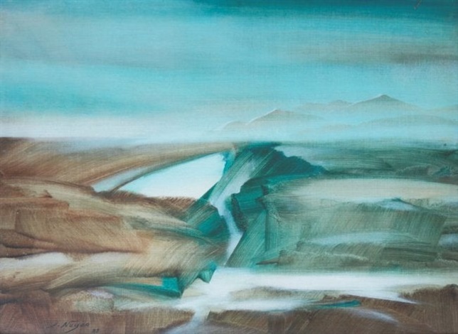 Abstract Landscape by Justin Nuyda on artnet