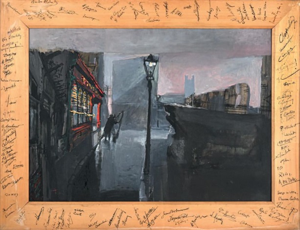 Projet de décor pour un film. 1952 by Alexander Trauner on artnet