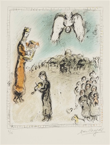 Appearance of King David by Marc Chagall on artnet