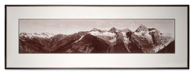 The Heart of the Selkirks, British Columbia Panorama by William Henry ...