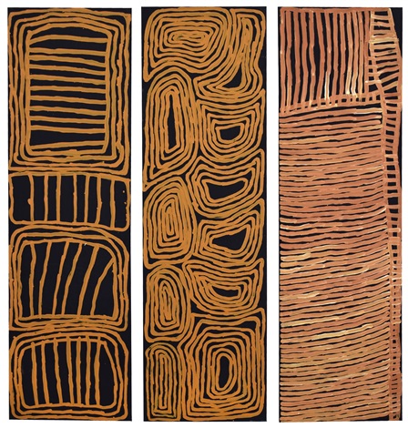Tingari Dreaming by Tjapangati Billy Nolan on artnet