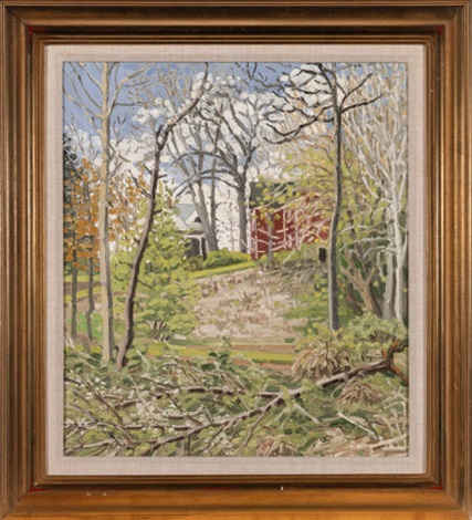 Nyack, 1972 by Rackstraw Downes on artnet