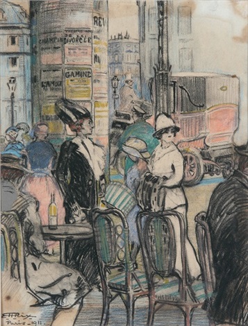 Paris by Emily Hilda (Rix) Nicholas on artnet