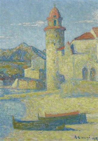 Collioure, Le phare by Achille Laugé on artnet