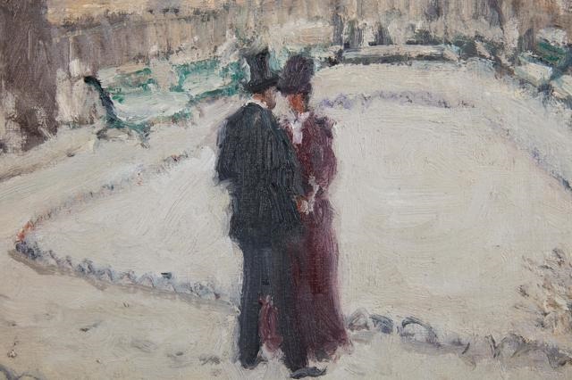 City nocturn by Alan Maley on artnet