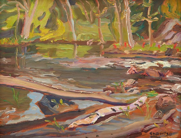 The Fall River, Ontario by Ralph Wallace Burton on artnet