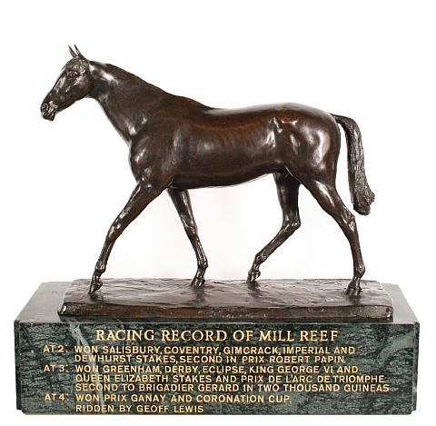 The race horse Mill Reef by John Rattenbury Skeaping on artnet