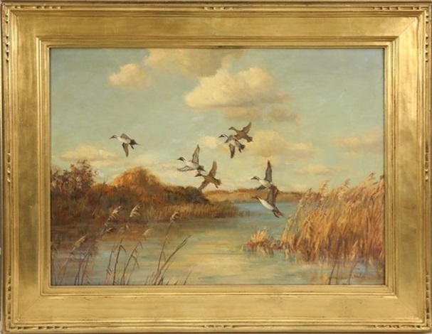 Startled Ducks by Frank Vining Smith on artnet