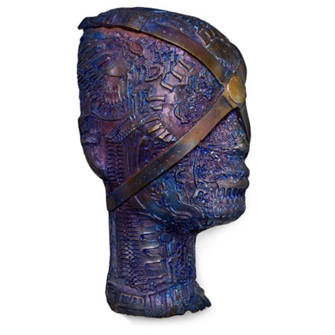 Female Mask with Watch Bischof Haas als Ei by H.R. Giger on artnet