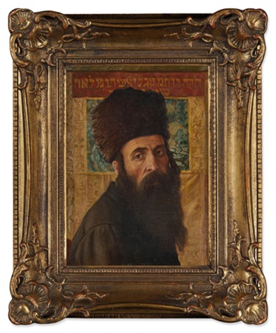 Portrait of a Hasidic Rabbi by Isidor Kaufmann on artnet