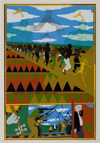 Aboue, proverb from Zimbabwe - Rhodesia by John Riddle Jr. on artnet