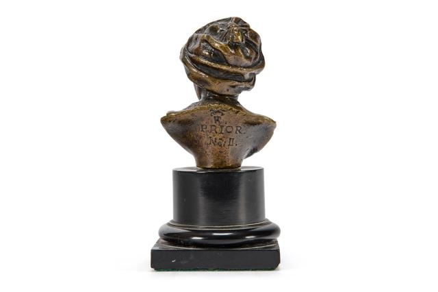 A SMALL BRONZE PORTRAIT BUST OF MATTHEW PRIOR 1664-1721 by John Cheere ...