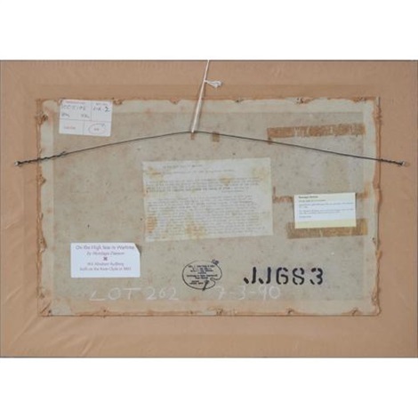 ON THE HIGH SEAS IN WARTIME by Montague Dawson on artnet