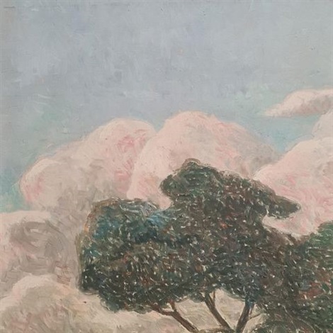 La baie de Menton by Anna de Weert on artnet